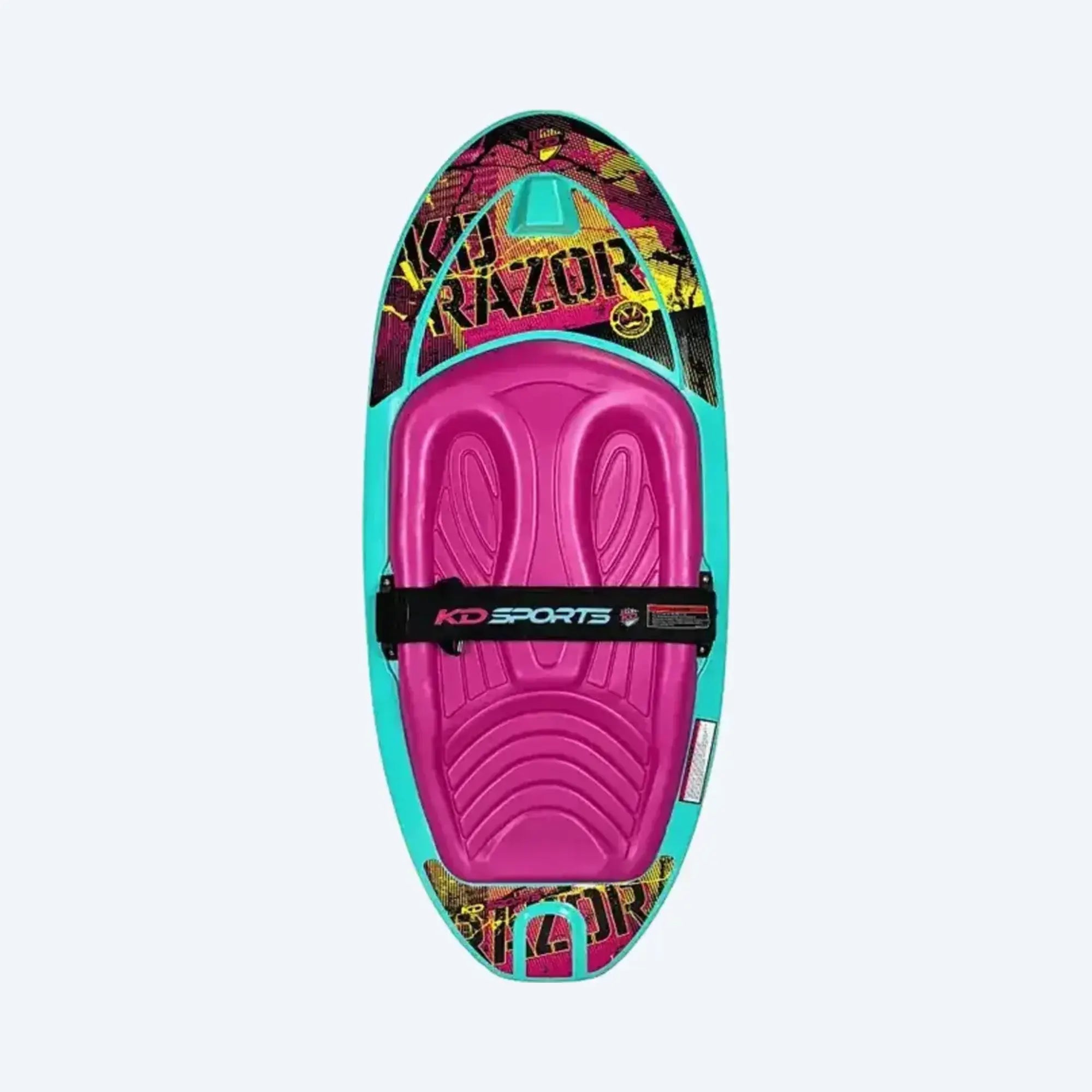 KD 2025 Razor Kneeboard - Pink/ Teal – Deja Vu Ski & Board