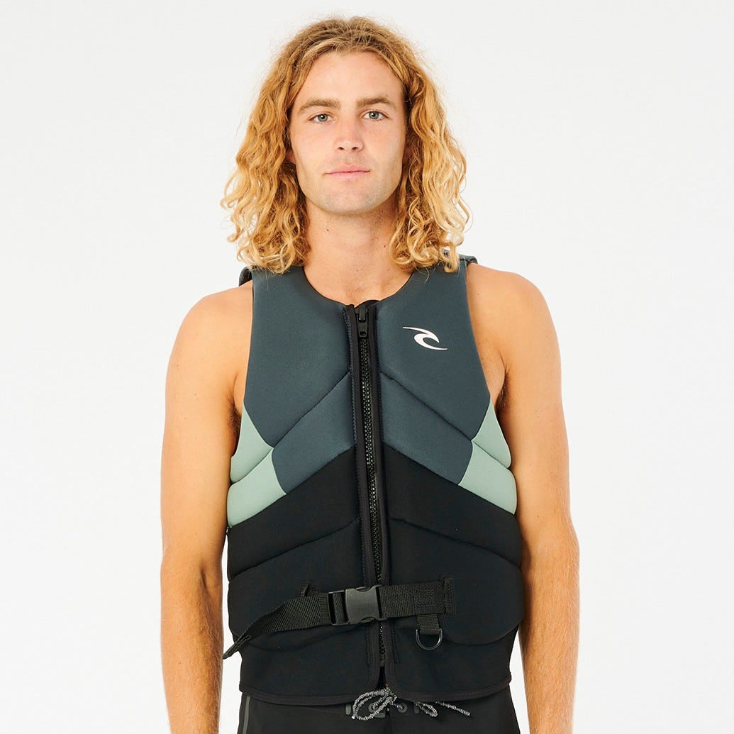 Buy Rip Curl 2023 Dawn Patrol Mens Mens Life Jacket - Charcoal Online ...